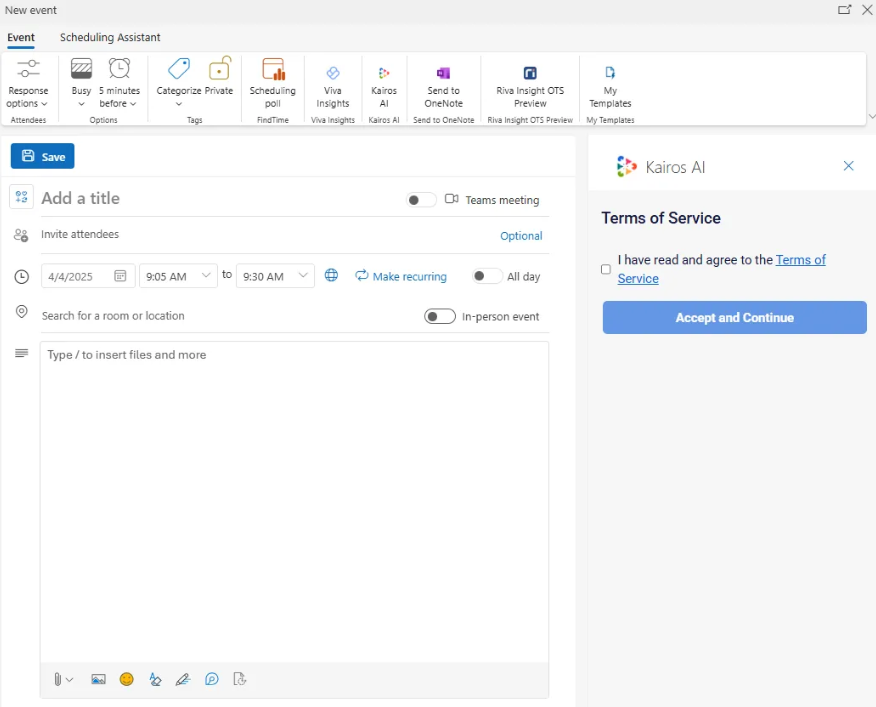 Welcome to Kairos: Your Quick Start Guide