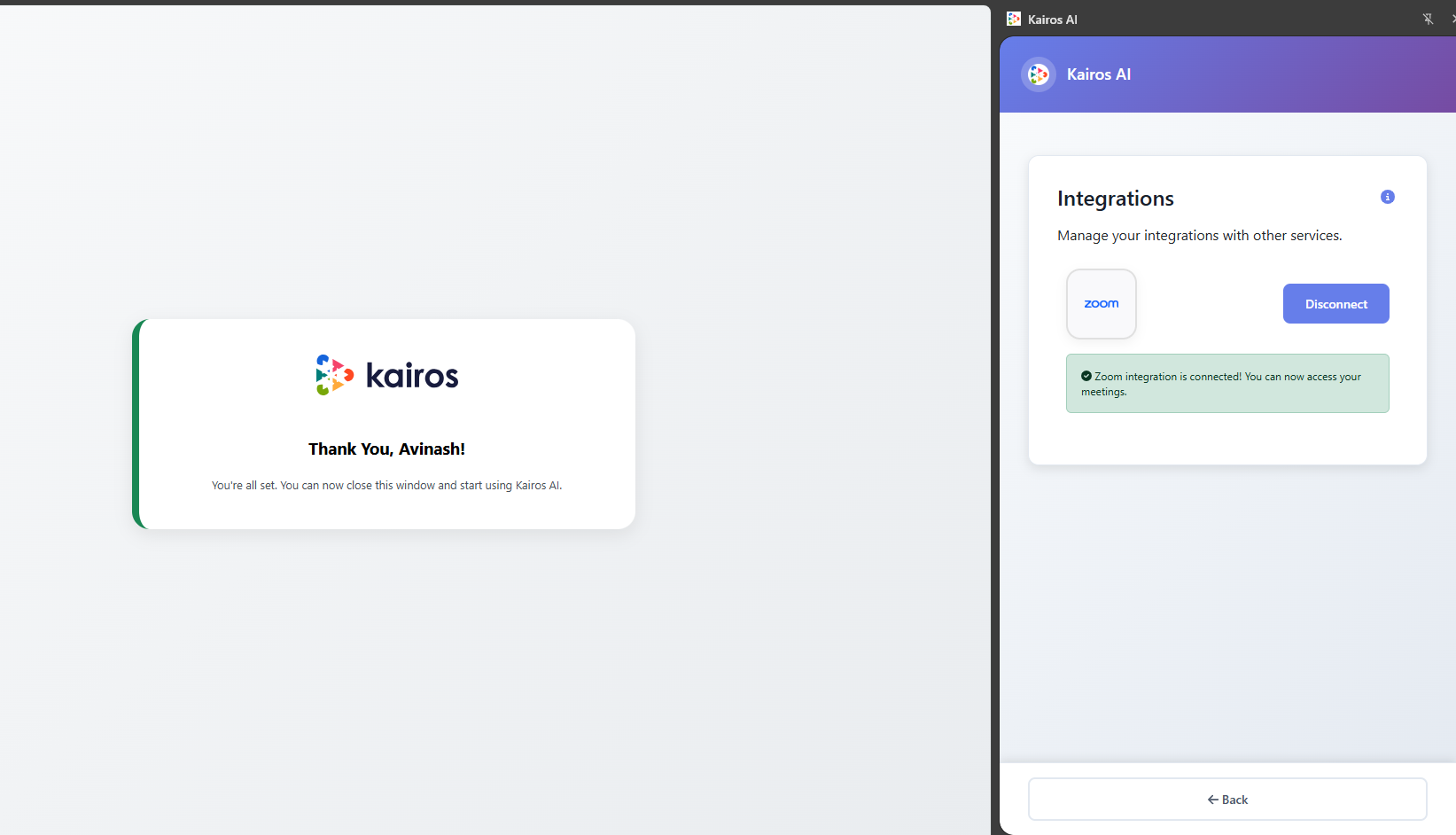 Getting Started with Kairos AI for Zoom meetings: A Step-by-Step Guide